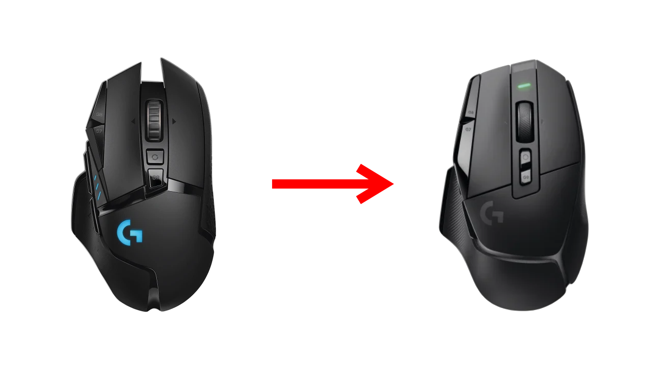 【Logicool G502X 】G502 からG502X の変更点 – NAGALOG
